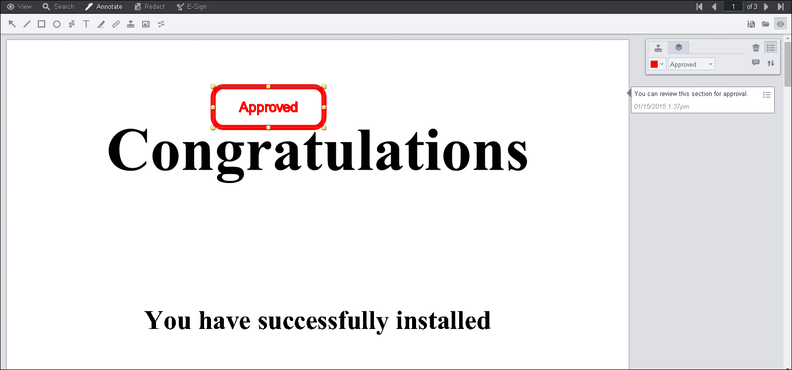 Use Annotation Comments